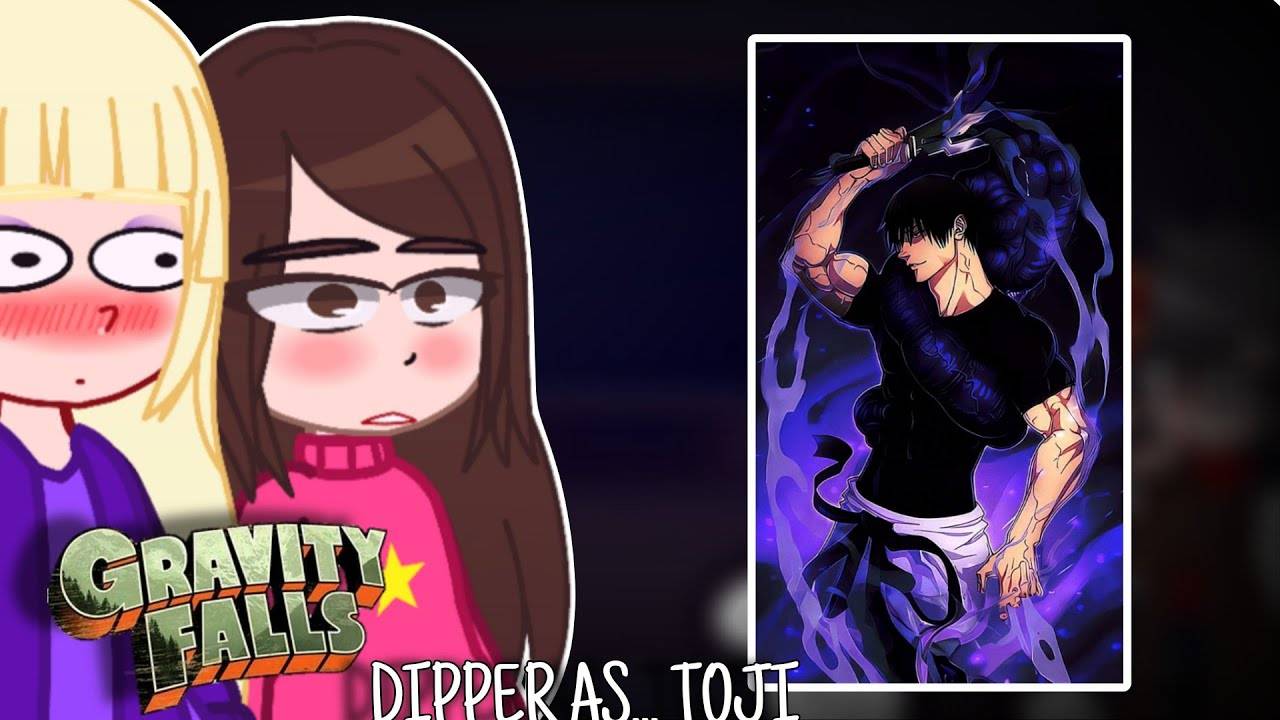 Реакция на Диппера как Тодзи / Персонажи Гравити Фолз / Гача реакция / Gravity Falls