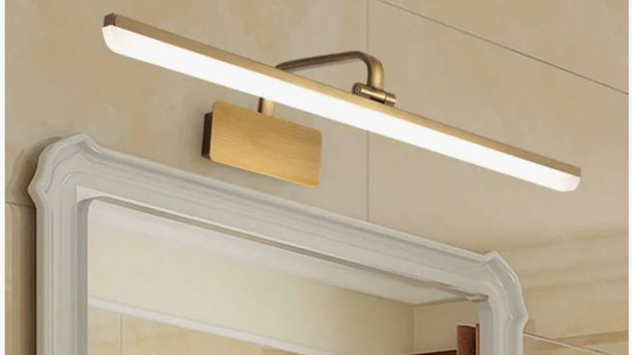 Покупка и установка Бра для зеркала.