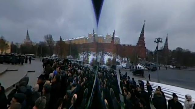 Президент Путин открывает памятник Князю Владимиру (360 видео)