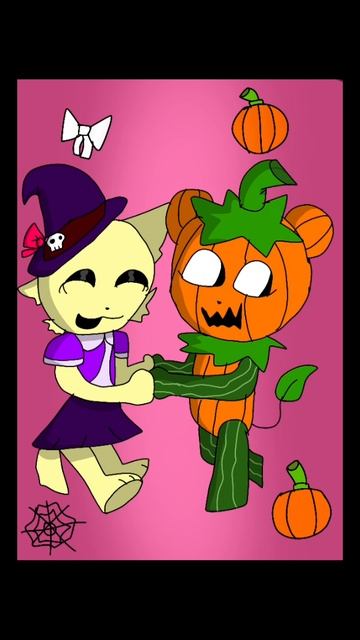 С праздником хэллоуина!🎃💀👻 Мир Келли