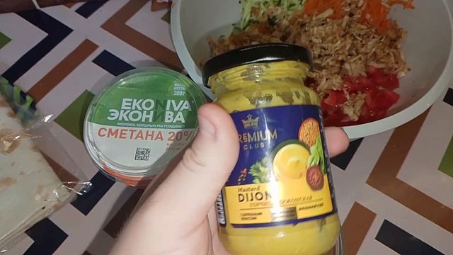 ✨Вкусный и сытный салат "Шаурма" — идеальный рецепт на новый год. Также подходит диабетикам🎉