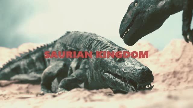 Царство ящеров. Кархародонтозавр против Саркозуха. Короткометражная анимация