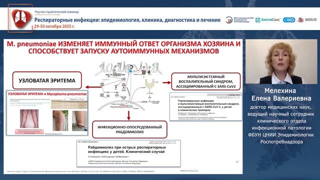 Инфекция, вызванная Mycoplasma pneumoniae у детей: от особенностей теченияк рациональной терапии