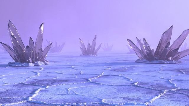 CRYSTAL SERENITY ｜ Dark Dystopian Ambient ｜ Alien World Soundscape ｜ Dystopian Ambience, Background-