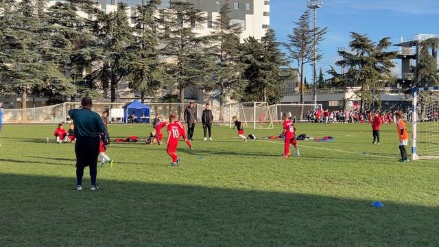 30.10.2025 года. Алушта Fest. СШ №3 "Севастополь-1" - ДФШ "Адвир"-красные. 1 тайм