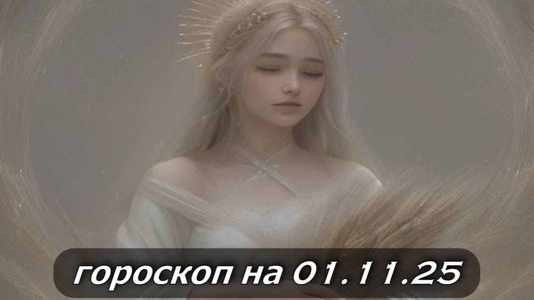 Гороскоп на 01 ноября 2025
