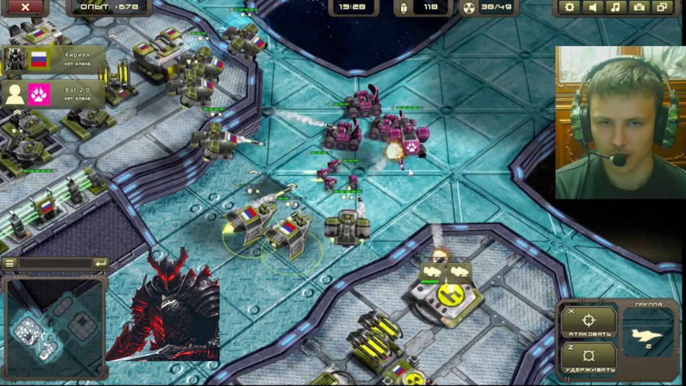 тёмный рыцарь отыграл 1 битву разрушителями и 2 битвы авиацией в Honest War. 78 серия. полуфинал.