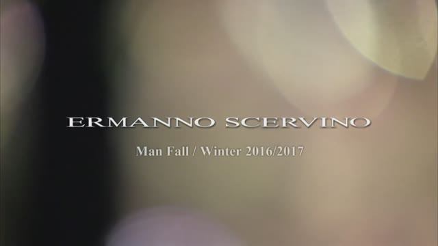Показ мужской коллекции Ermanno Scervino осень-зима 2016-2017