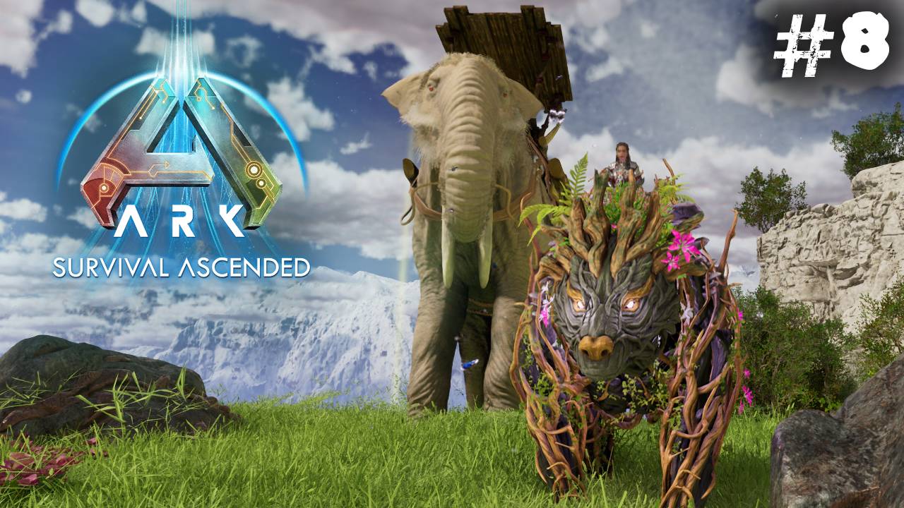 АRK Survival Ascended #8 ☛Дейнотерий, Старейшина и генная инженерия✌