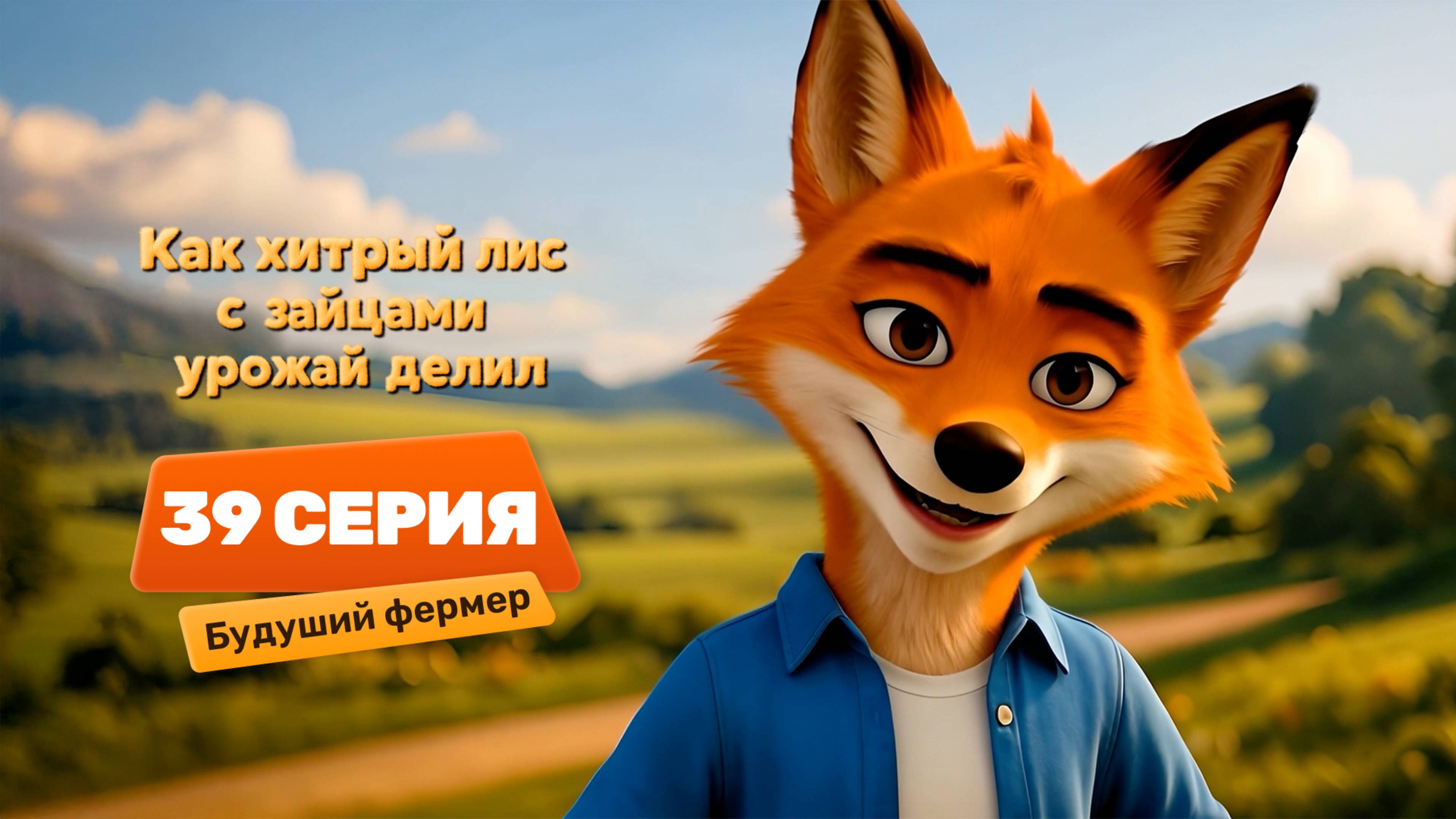 Серия 39 – Будущий фермер | Как хитрый лис с зайцами урожай делил