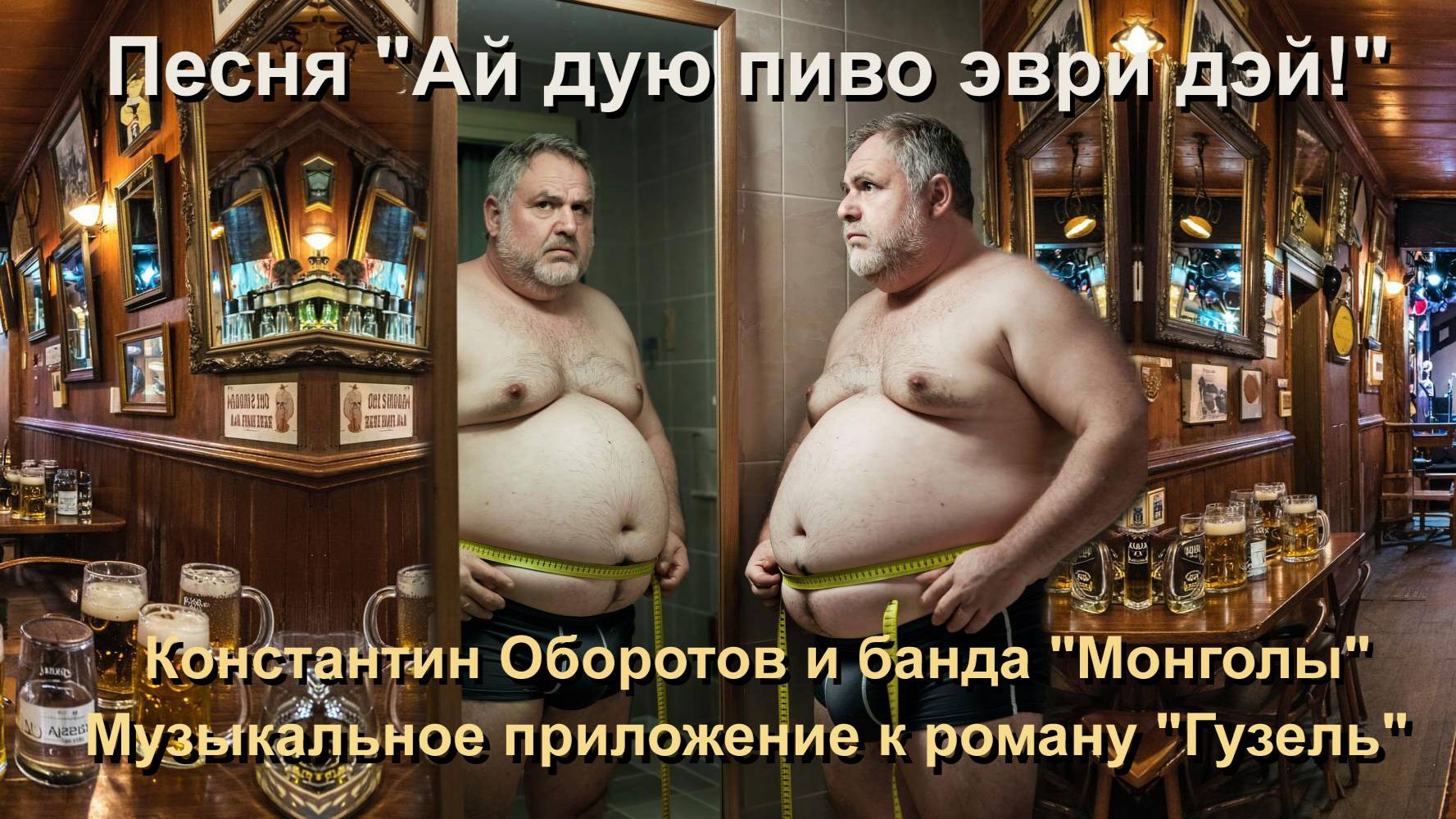 002. Песня "Ай дую пиво эври дэй!". Константин Оборотов и банда "Монголы". Музыка к роману "Гузель"