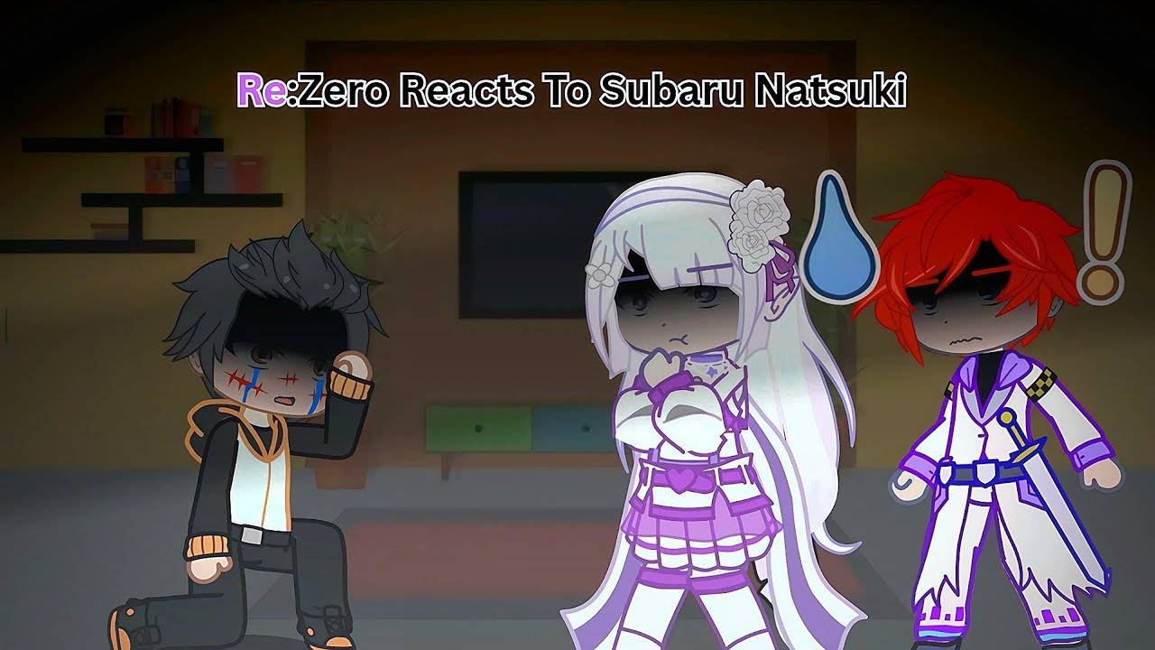 Реакция на Субару / Персонажи из Резеро / Часть 1 / Гача реакция / Rezero