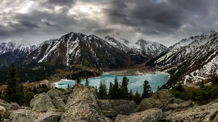 горы Тянь-Шань безумная высота и холод собачий