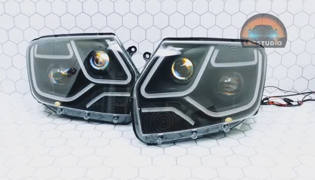Renault Duster фары светодиодные!