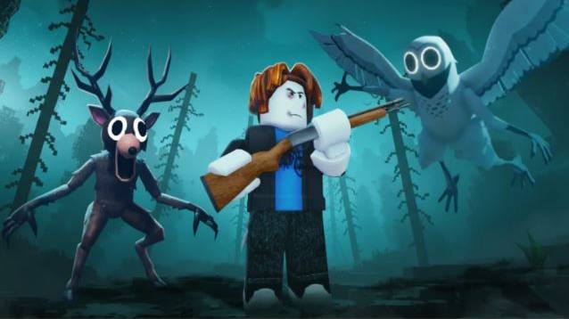 ROBLOX 99 ночей в лесу обзор обновления Хеллоуин (Halloween)