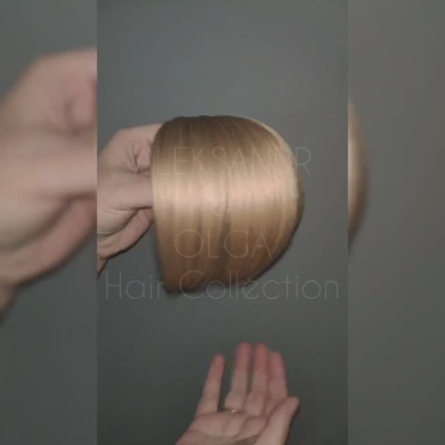 Лёгкий ХВОСТ на крабе #накладнойхвост #натуральныйхвост #крабдляволос #хвостнакрабе #изделияизволос