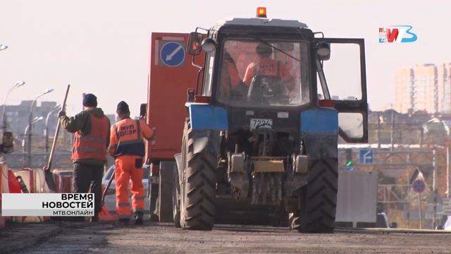 В Волгограде близятся к финалу ремонтные работы на путепроводе по улице Рабоче-Крестьянской