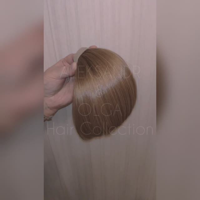 Облегчённый ХВОСТ на резинке, детские волосы #накладнойхвост #натуральныйхвост #изделияизволос