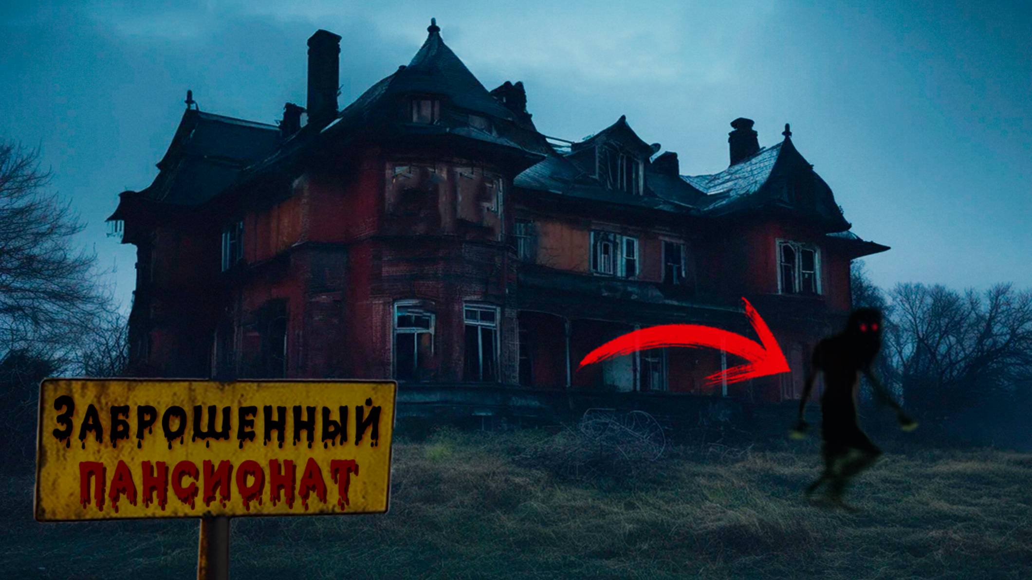 Страшные Кадры! Мистика в Заброшенном Пансионате