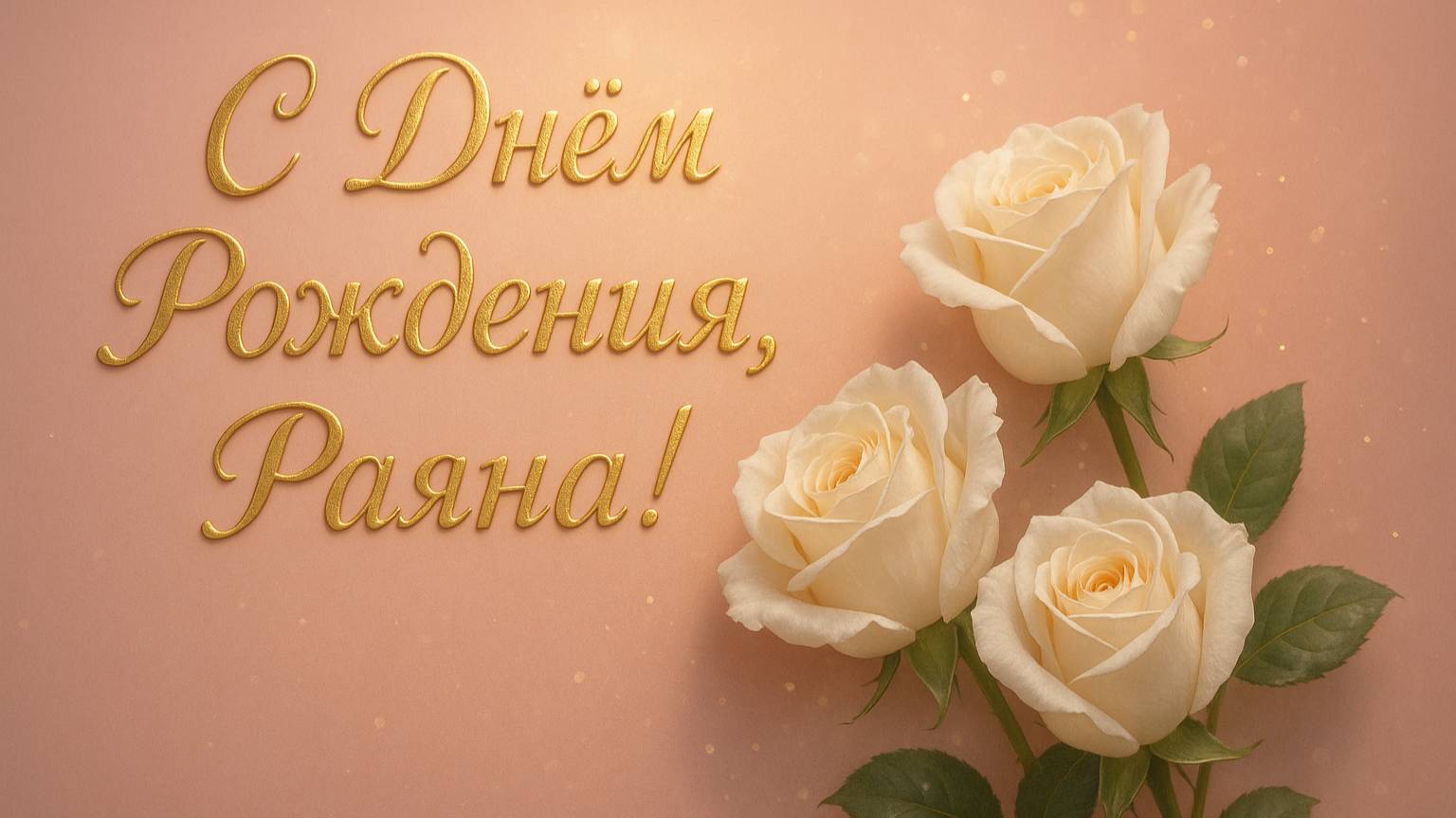 С Днём рождения, Раяна!