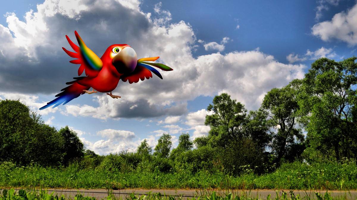 По просёлочной дороге...