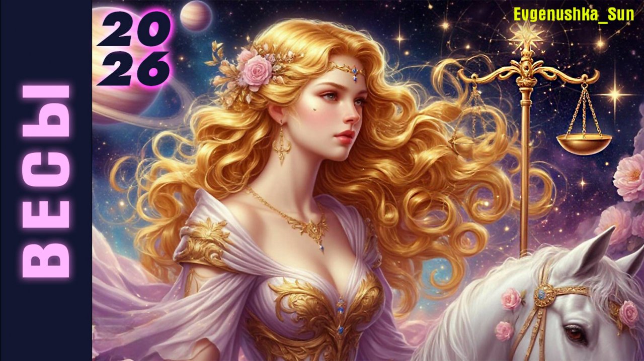 🔥 Судьба! ВЕСЫ прогноз на 2026 год🔥 СВЕТЛАЯ ПОЛОСА В ЖИЗНИ ♥️ Прогноз от Евгеньюшки ♥️
