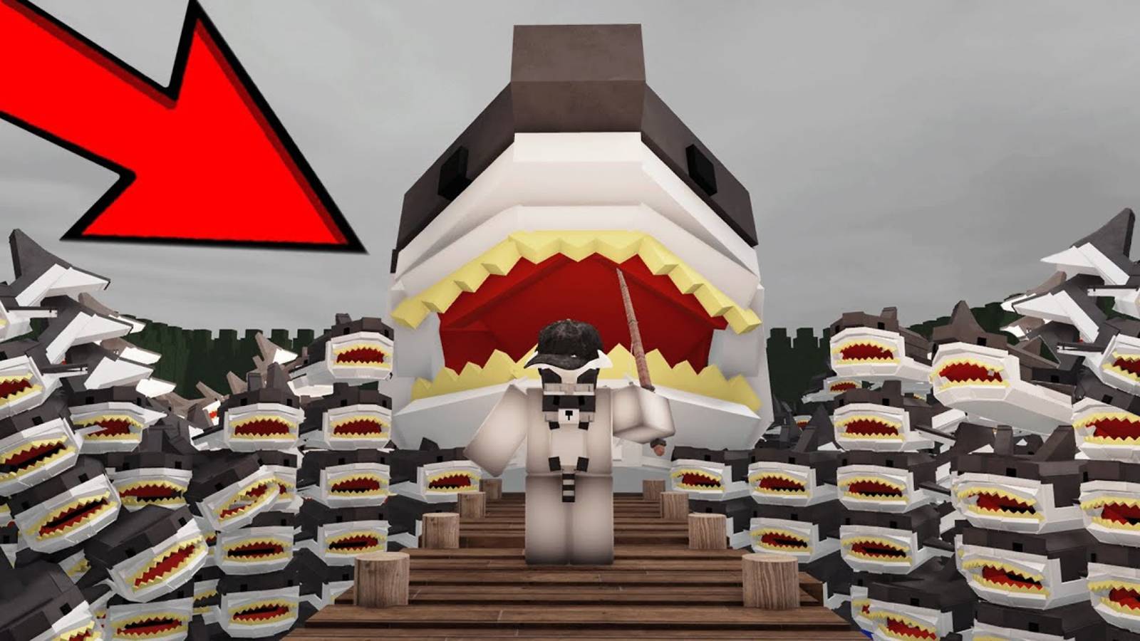 Я ПОЙМАЛ 10.000 СЕКРЕТНЫХ РЫБОК В 99 НОЧЕЙ В ЛЕСУ В РОБЛОКС