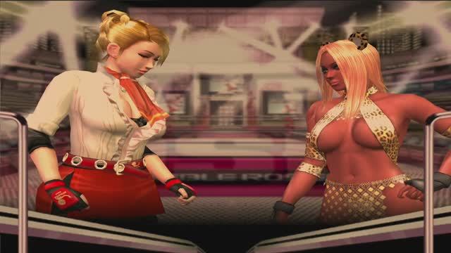 Rumble Roses PS2 07 Miss Spencer Vs Showbiz