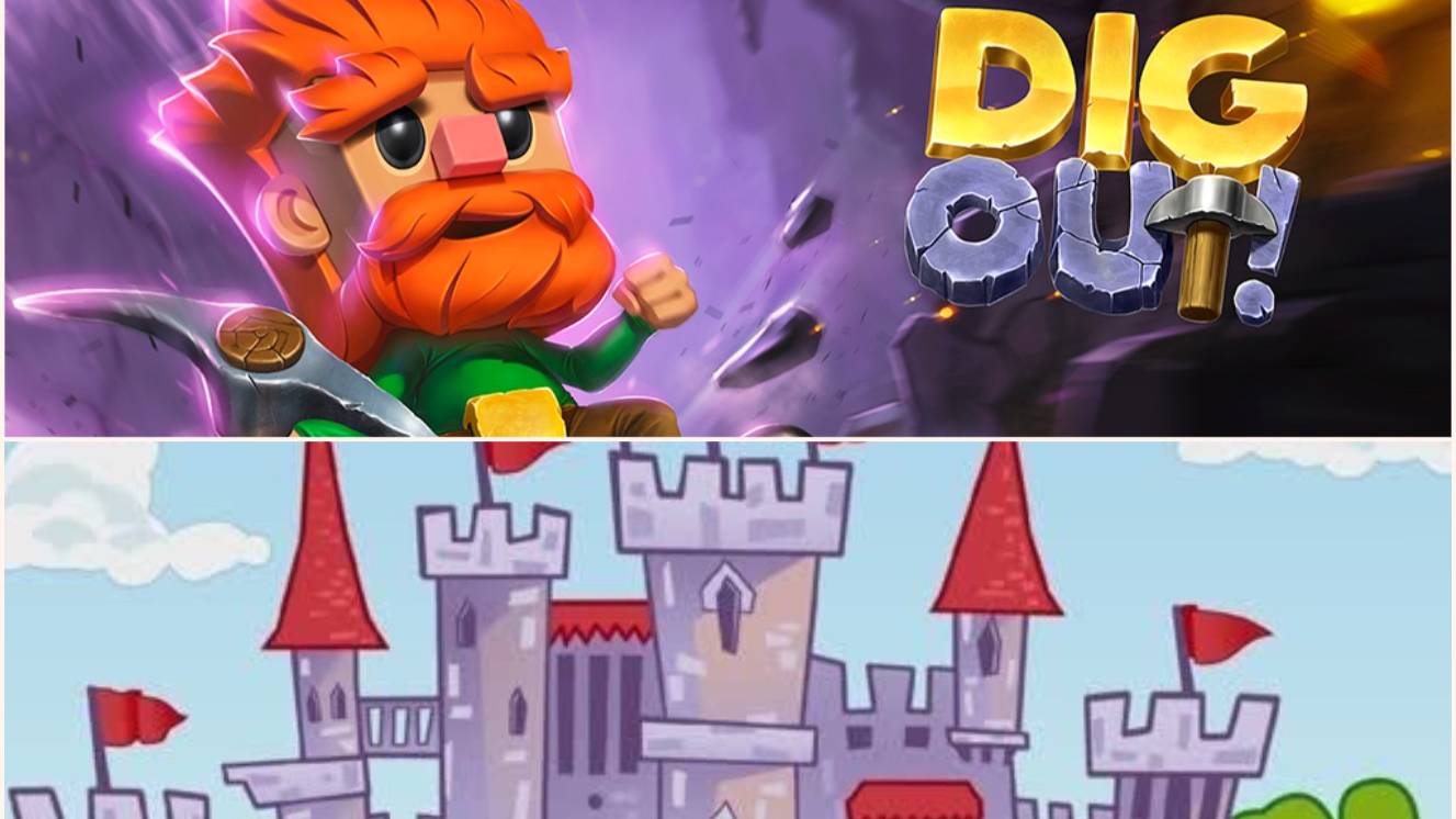 ⛳Очередной ЗЛОДЕЙ Уничтожен😈Dig Out