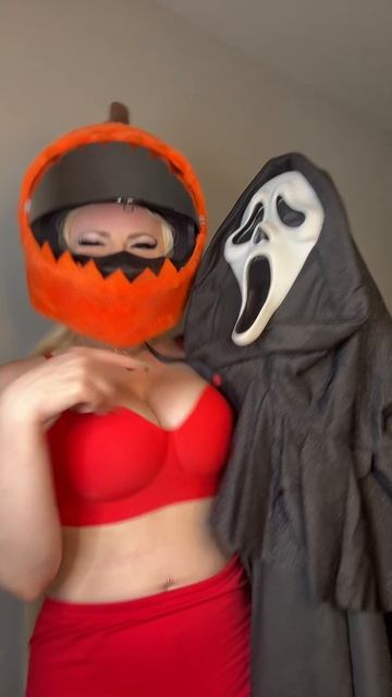 ХЭЛЛОУИН НА МОТОЦИКЛЕ ДУКАТИ ПАНИГАЛЕ КАТЯ АЛМАЗ