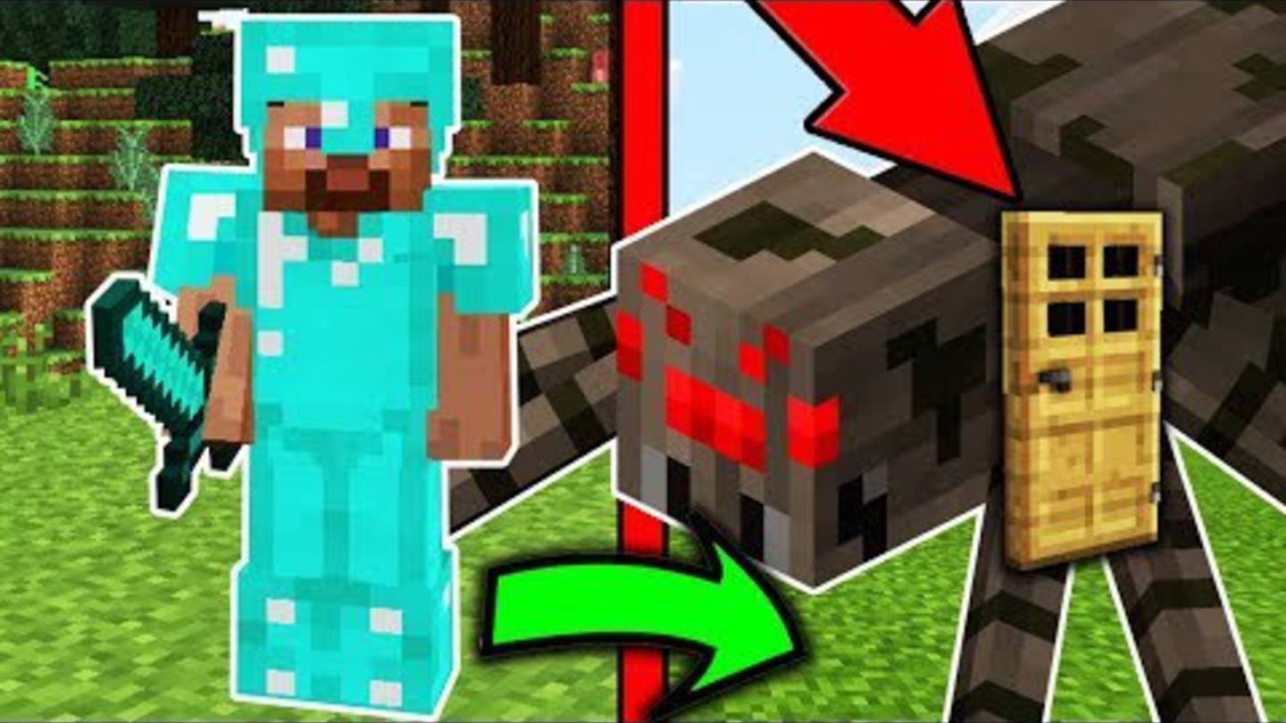 ИГРОК ПРО МУТАНТ ПРОТИВ ДОМ ВНУТРИ ПАУК В МАЙНКРАФТ!БРОНЯ ИЗ МОНСТРОВ В  MINECRAFT ARMOR