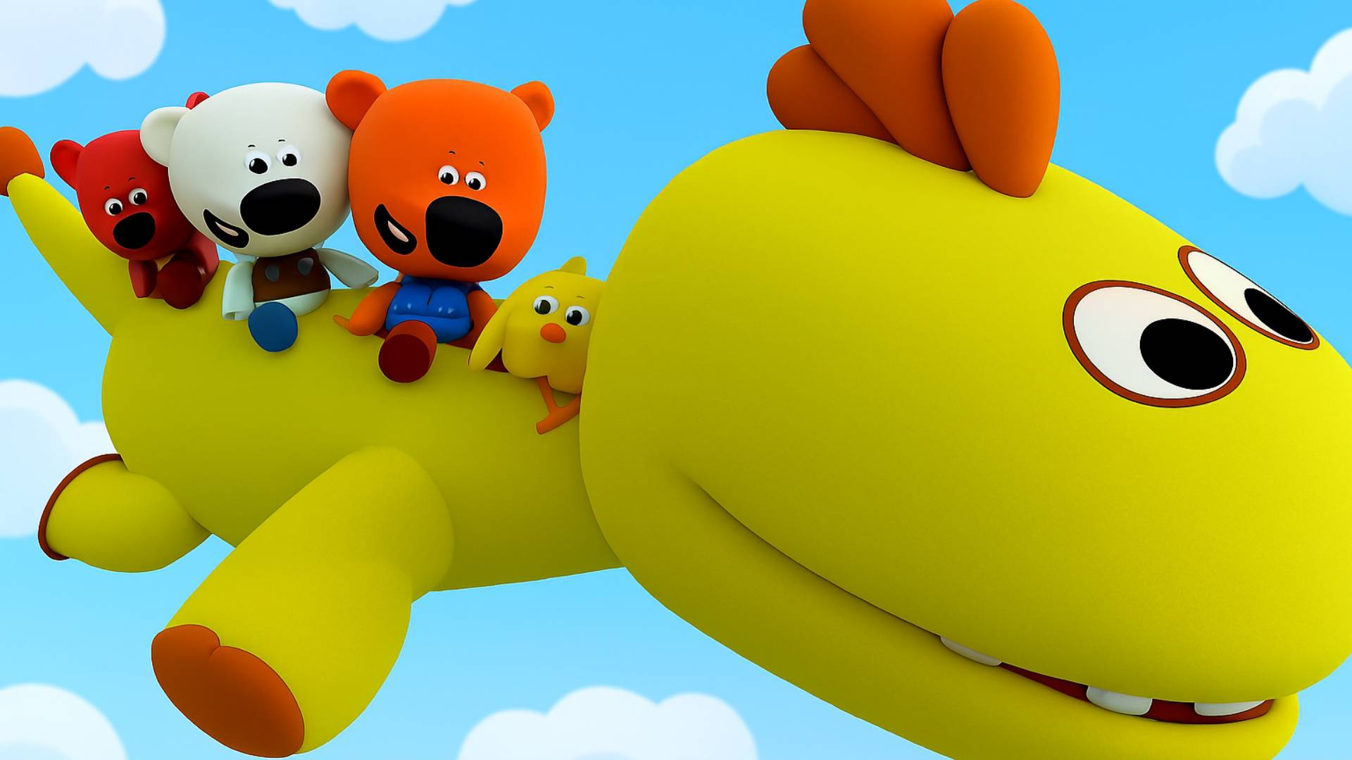 Ми-ми-мишки 🐻｜Цыпа и Динозавр｜ Ми-ми-мишки мультик смотреть｜ Развивающая игра для детей и малышей