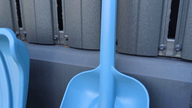 Распаковка и тест набора лопат для уборки снега от ЦИКЛ