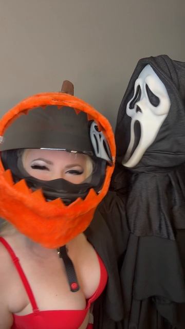 ХЭЛЛОУИН НА МОТОЦИКЛЕ ДУКАТИ ПАНИГАЛЕ КАТЯ АЛМАЗ