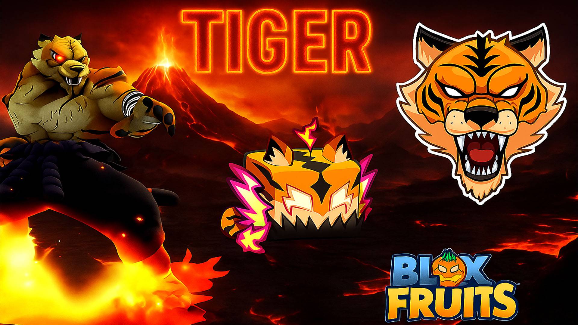 Фрукт ТИГР Полный обзр Блокс Фрукт