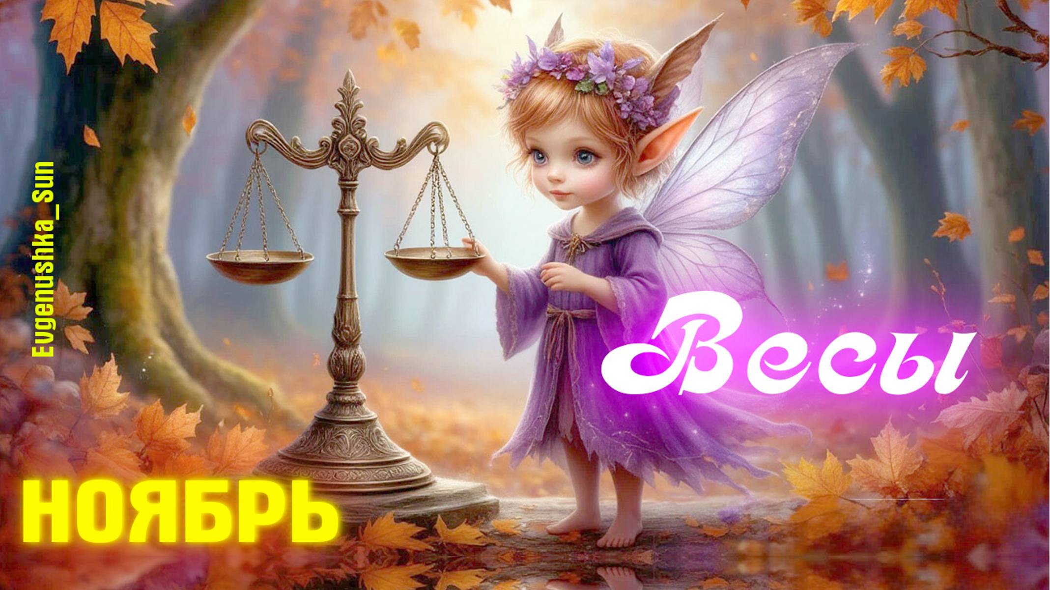 ♎ Весы ♎ Ноябрь 2025 🍁 Прогноз от Евгеньюшки ♥️ Деньги от ума