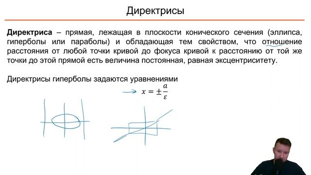 Аналитическая геометрия. 5.2 Кривые второго порядка. Гипербола