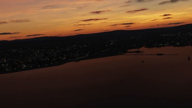 F-16C Viper. Ночная посадка. Новороссийск.