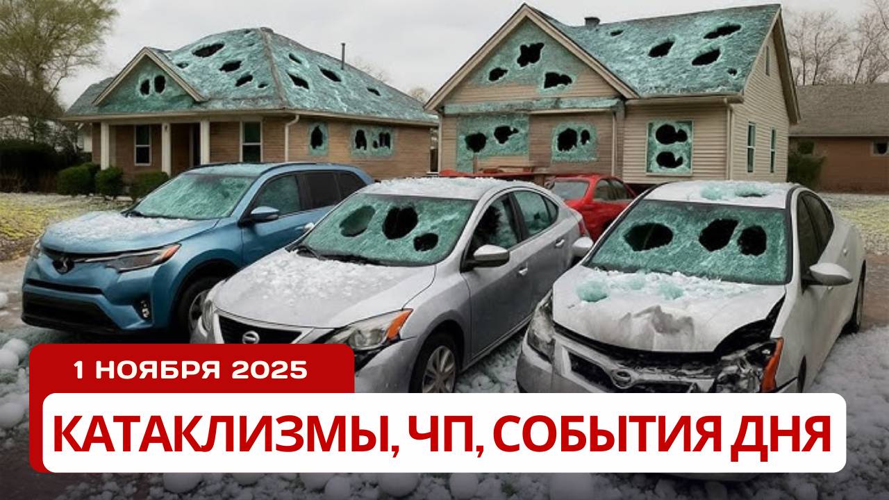 Новости Сегодня 01.11.2025 -  Катаклизмы, ЧП, События Дня | Россия США Китай Индия Европа