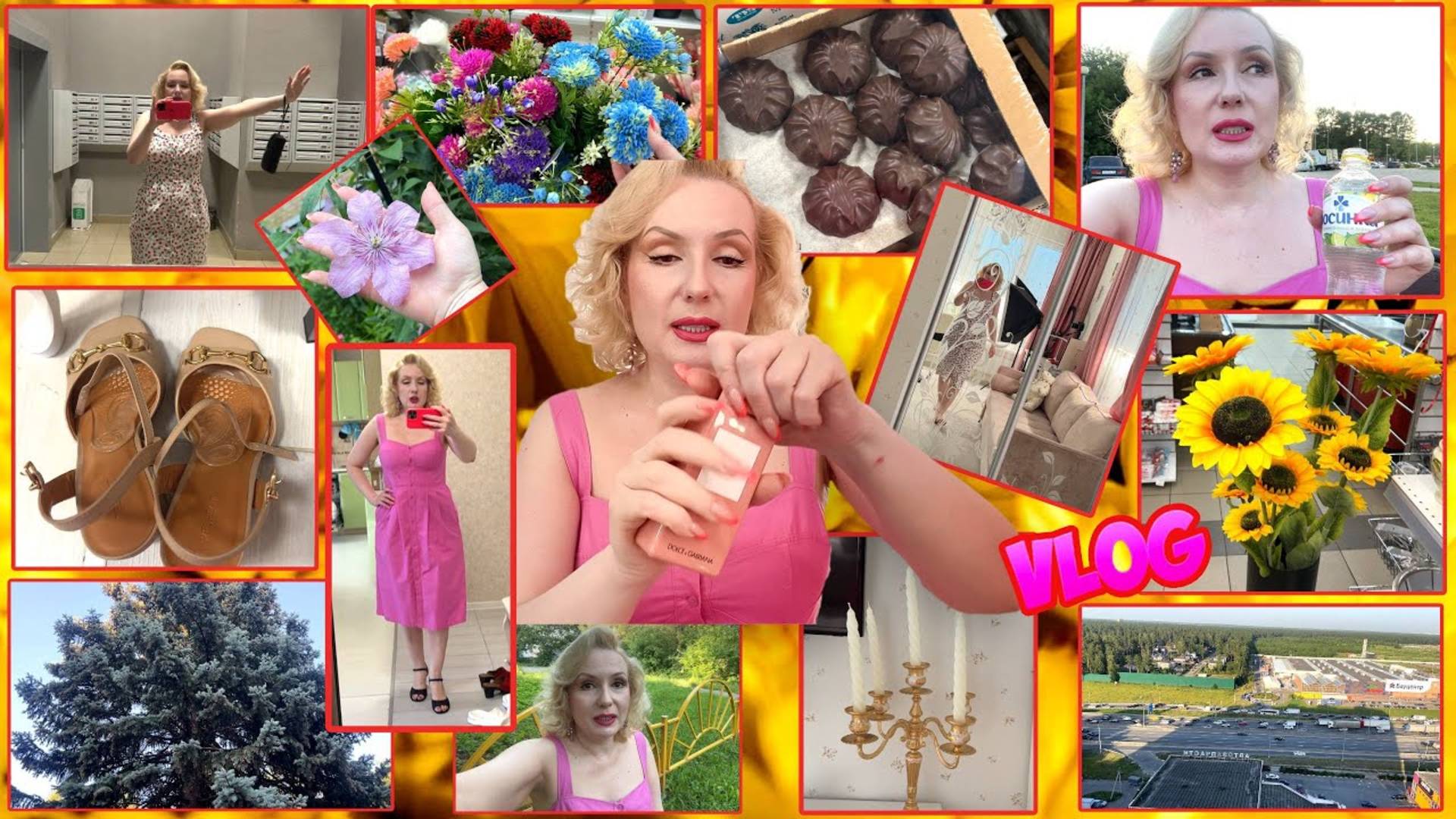 VLOG: ЖУТКАЯ ЖАРА☀️ , ПЛАВЯТСЯ СВЕЧИ 🕯️// НОВЫЕ УЖАСНЫЕ БОСОНОЖКИ👡//ЧТО БРАТЬ в "ДОБРОЦЕНЕ"