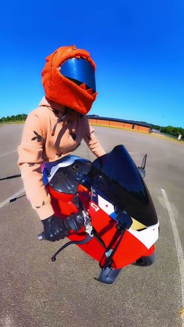 ХЭЛЛОУИН НА МОТОЦИКЛЕ ДУКАТИ ПАНИГАЛЕ КАТЯ АЛМАЗ