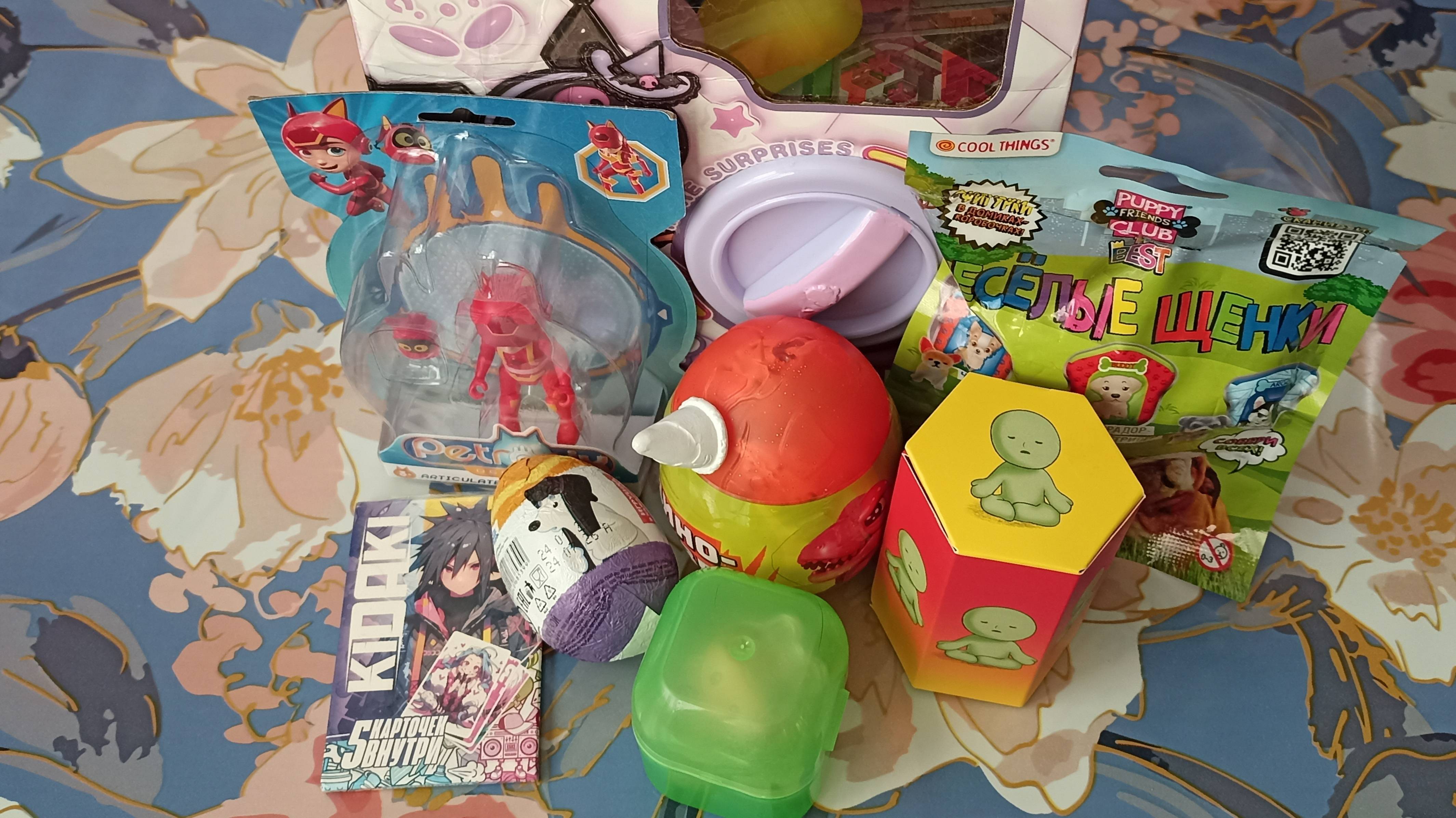 Распаковка и обзор сюрпризов