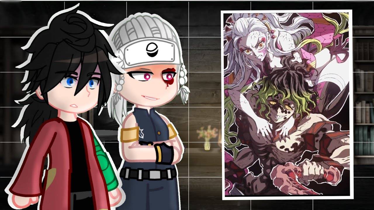 Реакция Столпов на Арку квартала красных фонарей / Персонажи КРД / Гача реакция / Demon Slayer