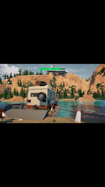 Натали кидает лося.