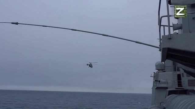 Крупное противоподводное судно Североморск