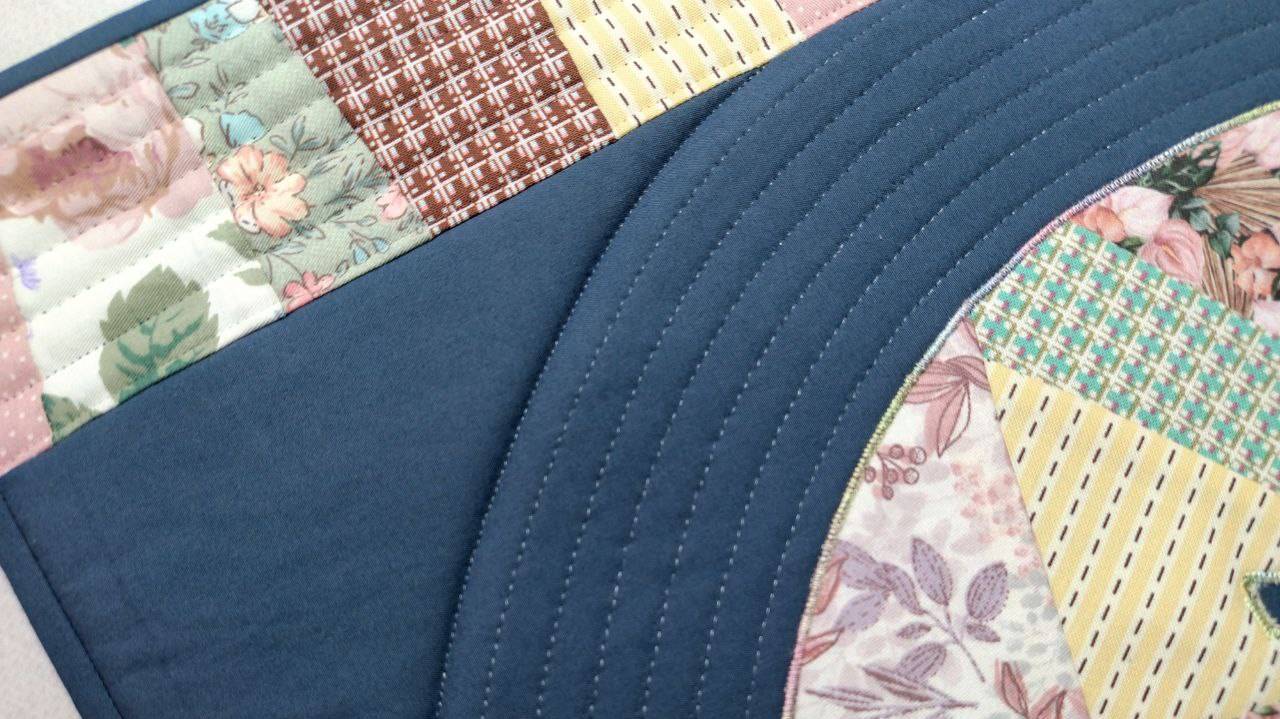 Кошка с котенком в лоскутной технике. Украшение интерьера своими руками. Шью из обрезков diy