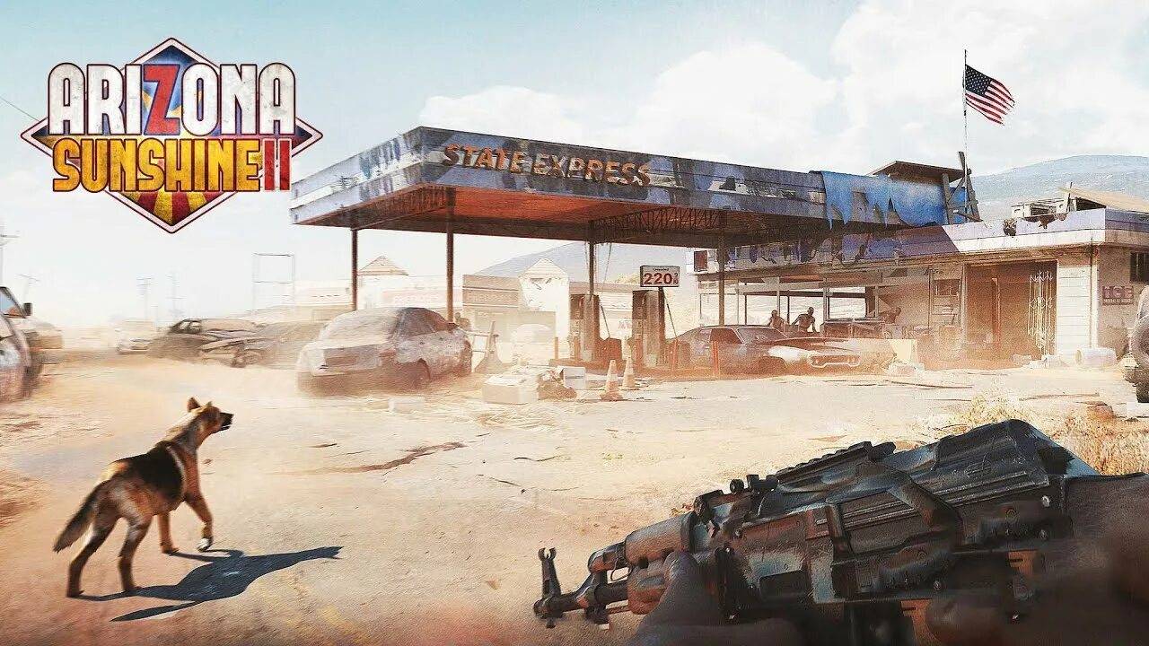 5)Arizona Sunshine2 (Солнечный свет Аризоны2 )Прохождение в VR 2 на PS 5