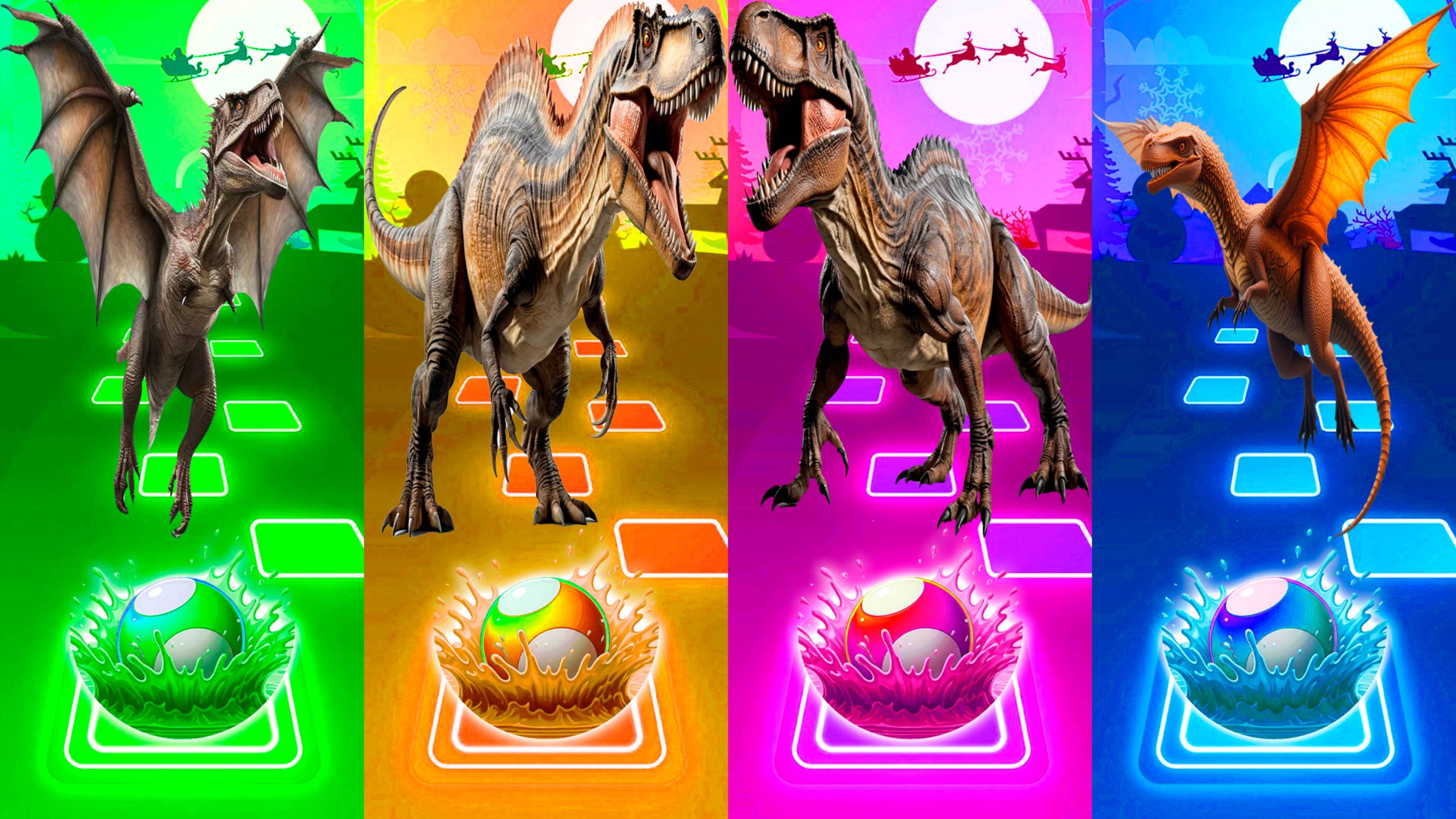 Coffin Dance Динозавры 210 уровень - Мультики про Динозавров | МУЛЬТФИЛЬМЫ ДИНОЗАВРЫ в Tiles Hop