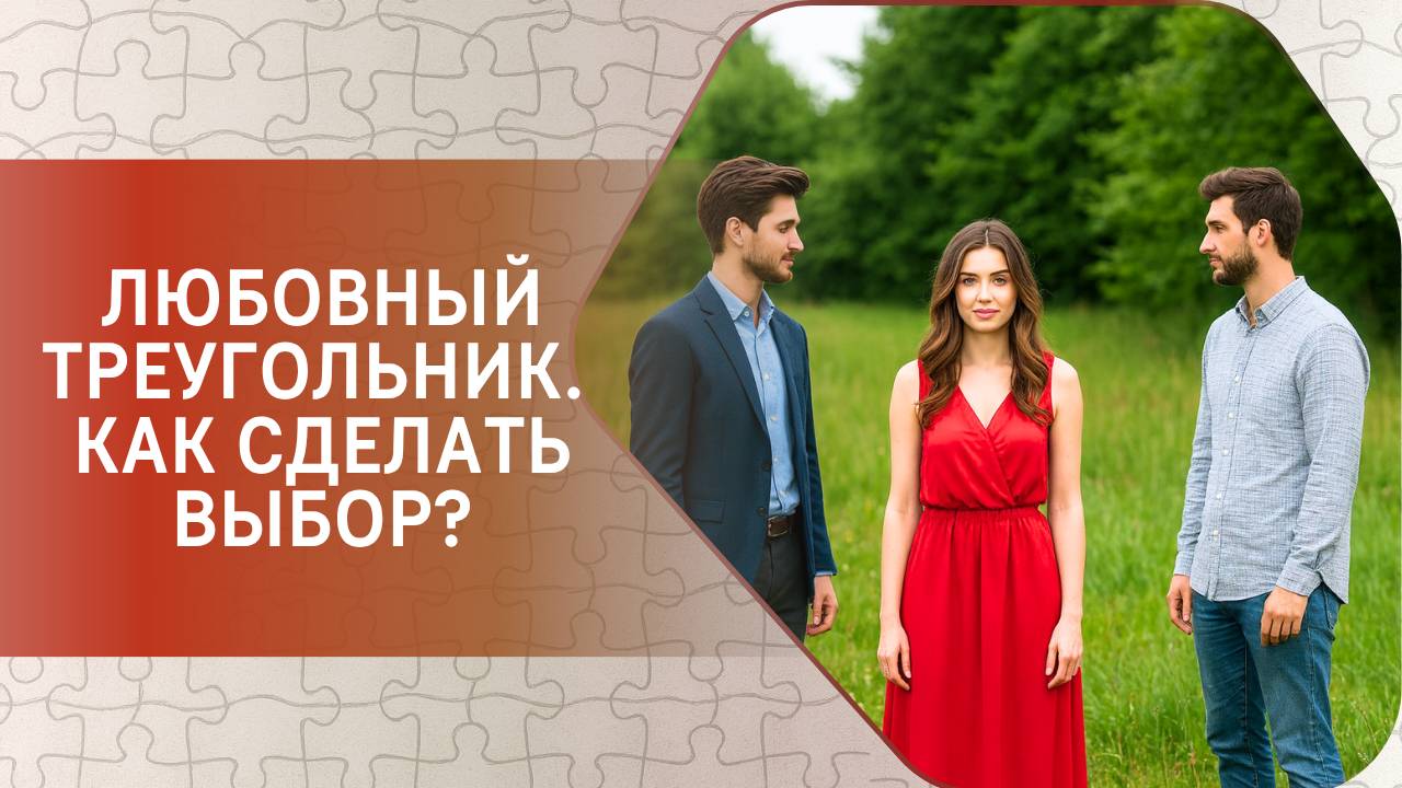 Любовный треугольник. Как сделать выбор?