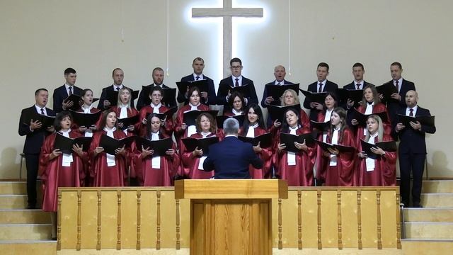 Хор "Там над Голгофой ветер дул" 02.11.25г